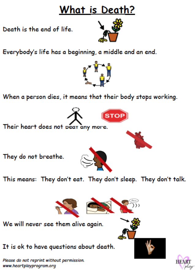 Speaking Grief | Supporting Grieving People of All Abilities